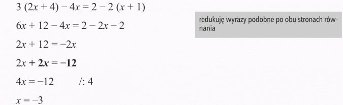 Rozwiązywanie równań - Matematyka - Opracowania.pl
