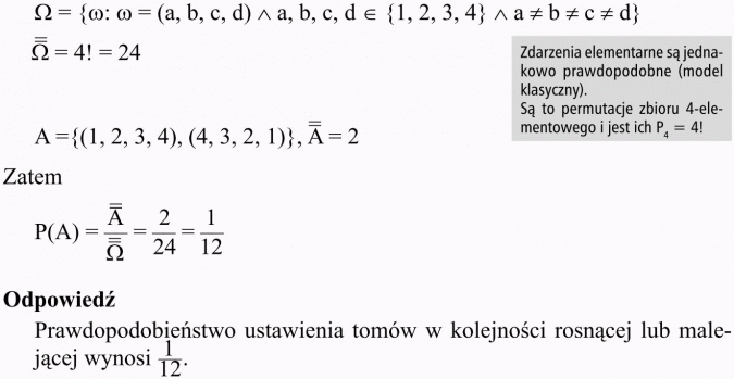 Pojęcie prawdopodobieństwa i jego własności - Matematyka - Opracowania.pl