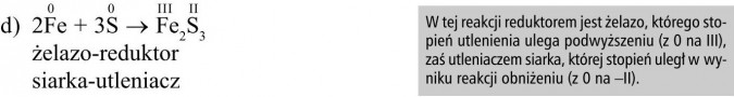 Reakcje utleniania i redukcji - Uzgadnianie równań reakcji redoks ...