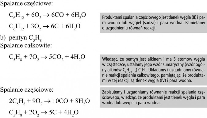Węglowodory nienasycone - Szereg homologiczny alkenów i alkinów ...